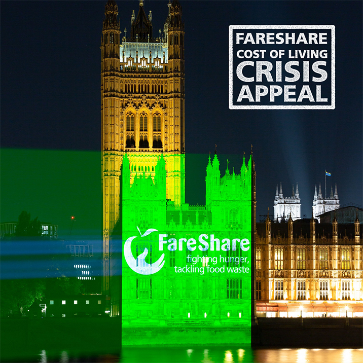 FareShare urges MPs to use food waste to help tackle cost of living crisis - FareShare