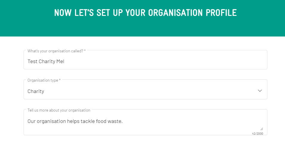 How to update your Organisation Profile | FareShare