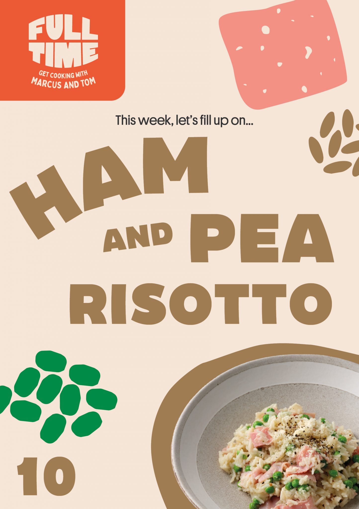 Full Time Meals: Ham and Pea Risotto - FareShare