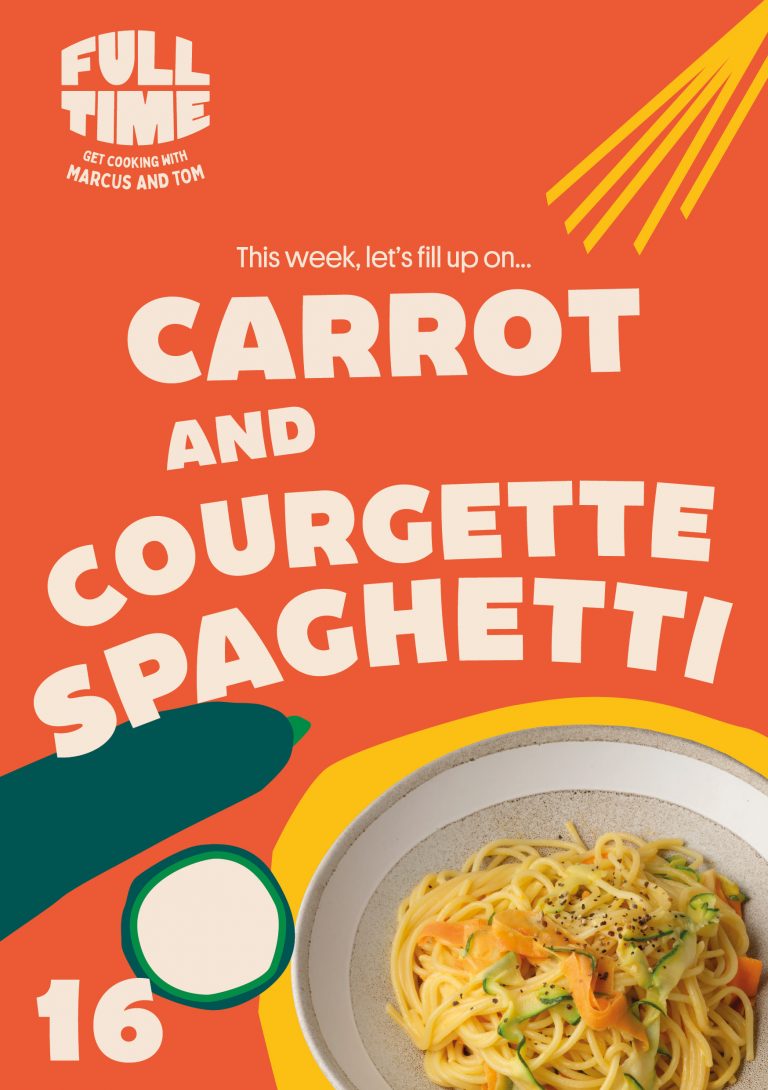 Full Time Meals: Carrot and Courgette Spaghetti - FareShare