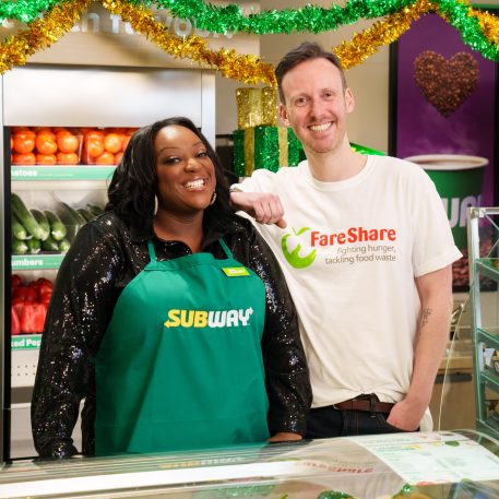 Subway® partners with charity FareShare and comedian & tv personality ...