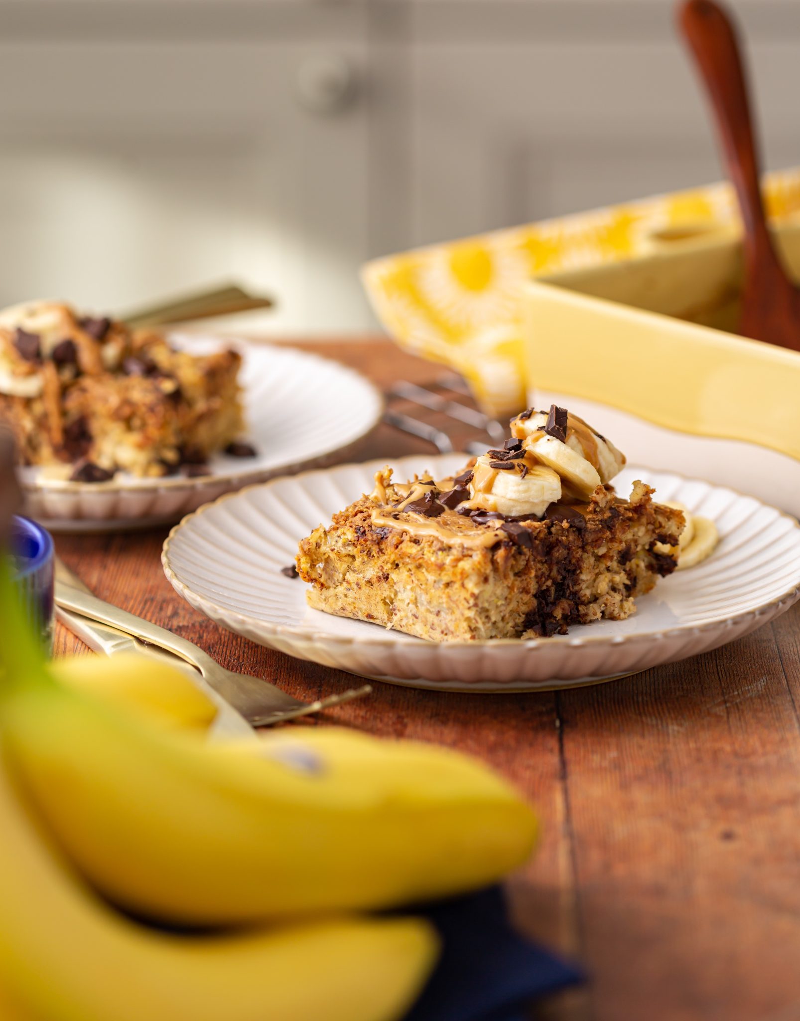 Chunky Monkey Baked Oats - FareShare