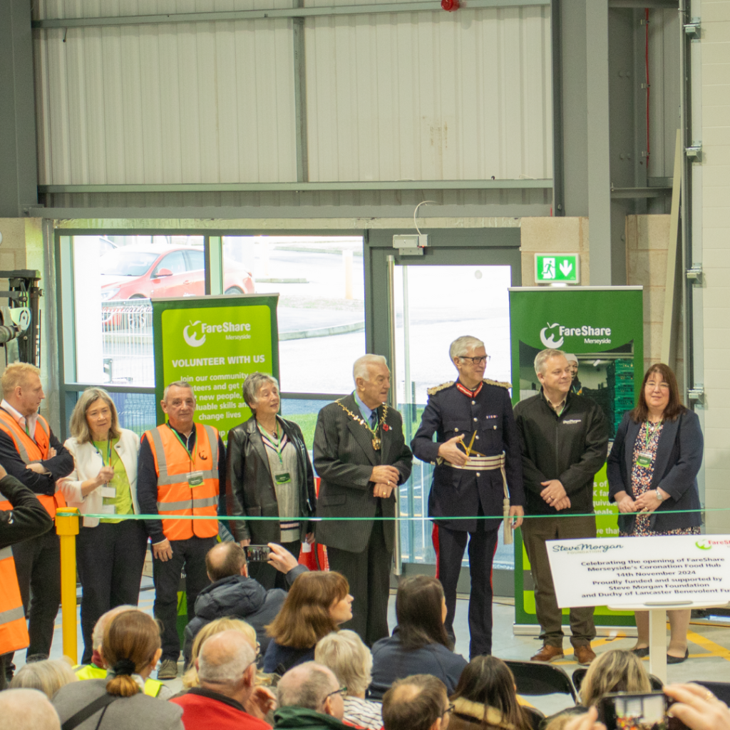 FARESHARE EXPANDS FOOD REDISTRIBUTION IN MERSEYSIDE WITH NEW CORONATION ...