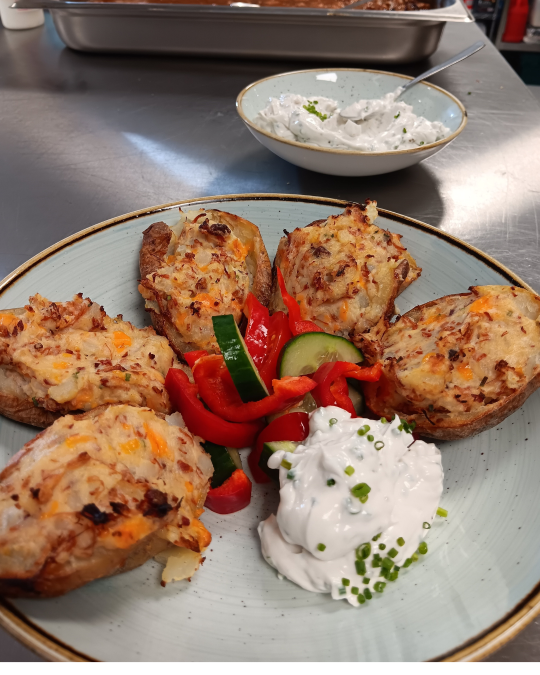 BBQ Bacon Loaded Skins - FareShare